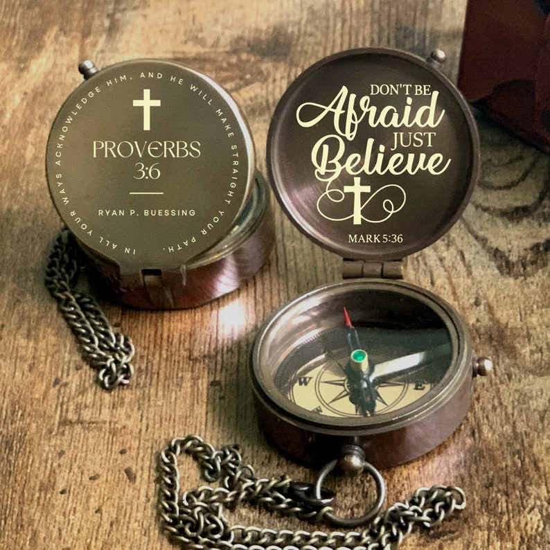 Baptism Compass, First Holy Communion Compass, Confirmation Present ...