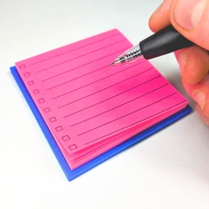 Sticky Note To-do List Stencil 2 Pack 3 by 3 Post-it Note Stocking ...
