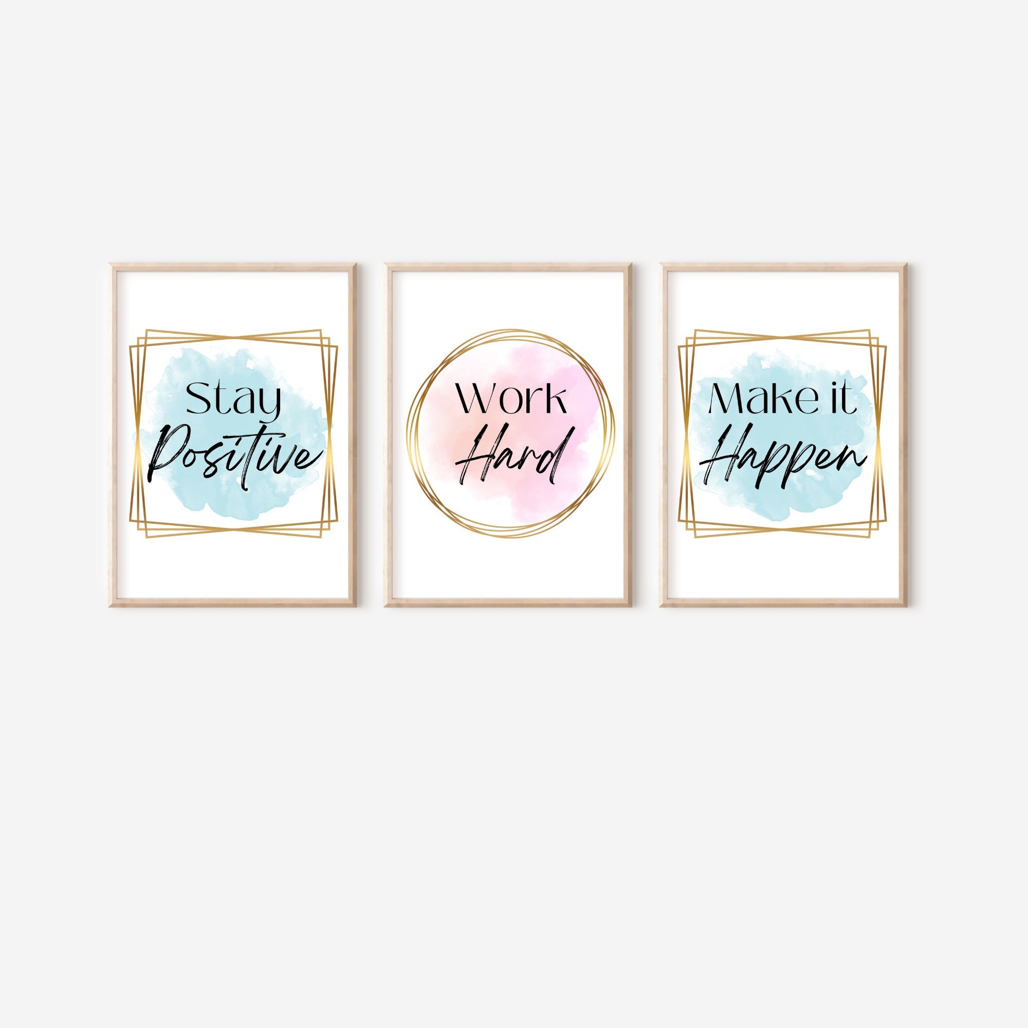 Motivational Quotes, Motivational Poster, Office Wall Prints, Decor for ...