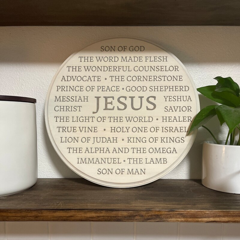 Jesus Home Decor - Etsy