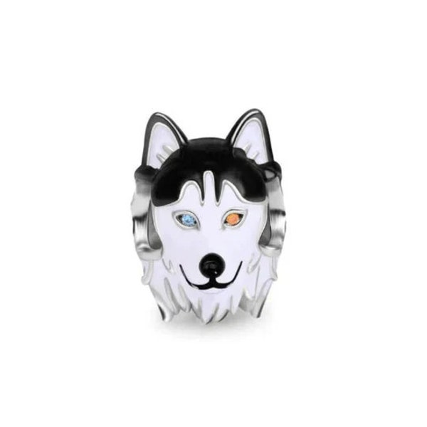 Husky Charm - Etsy