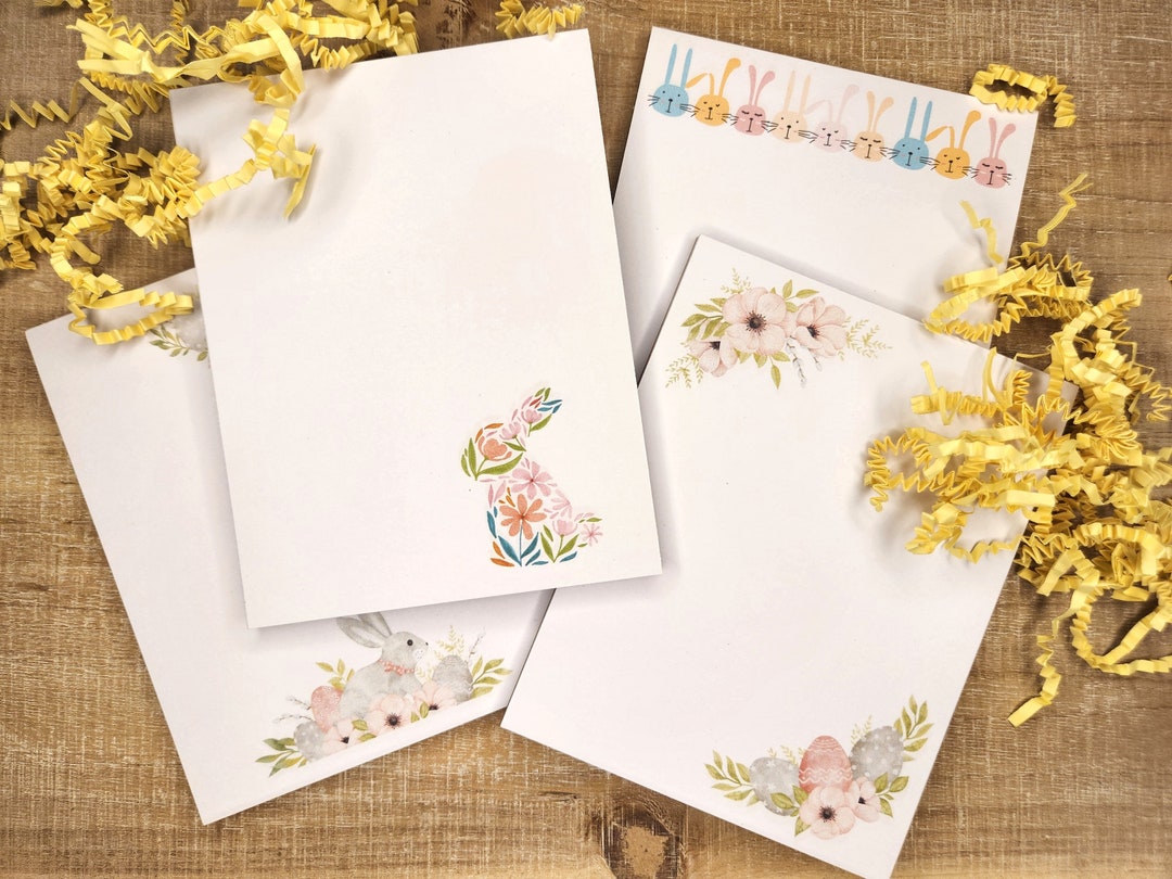 Easter Notepads: 4 Different Designs| Easter Gift| Easter Basket ...