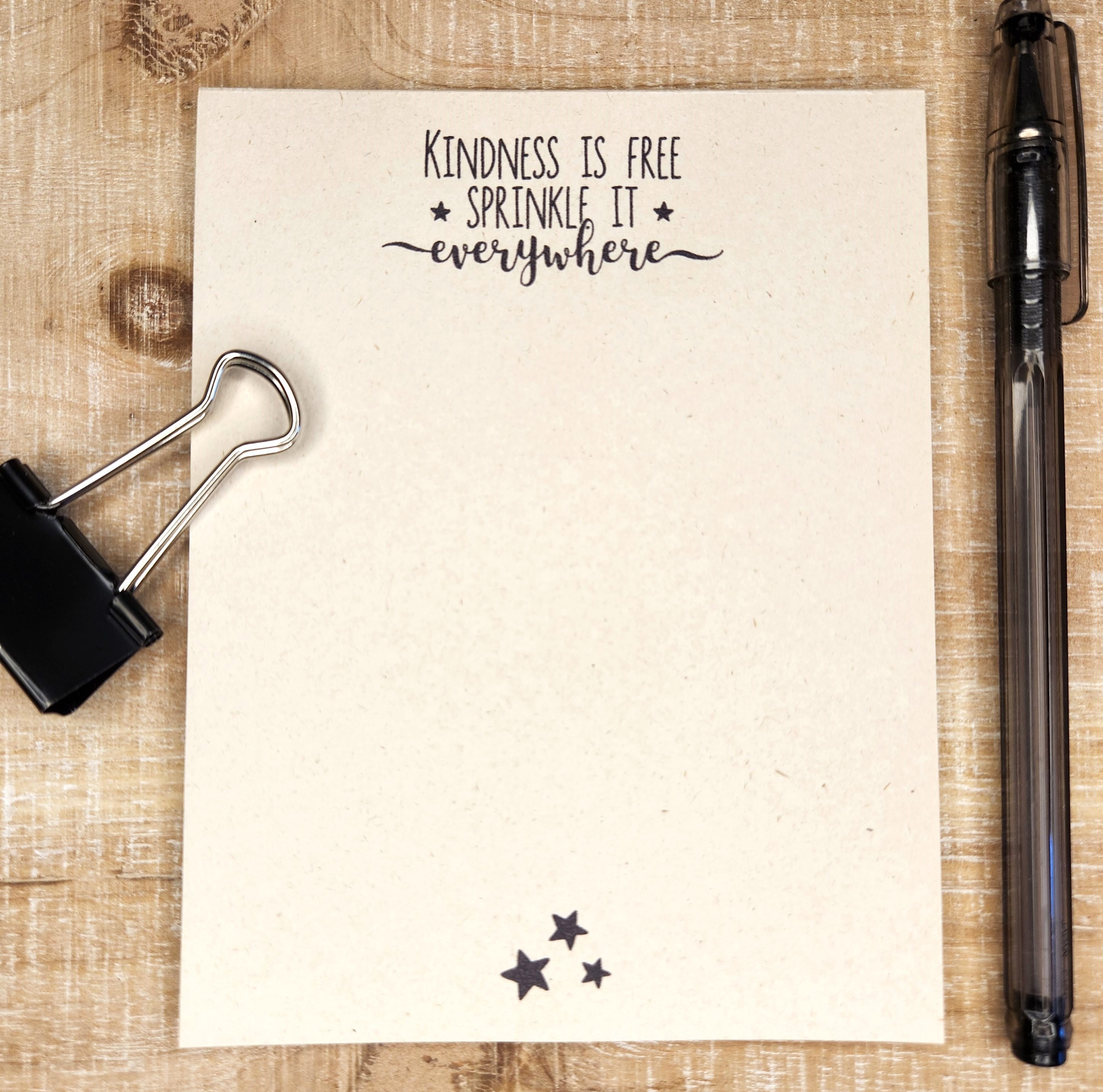 Kindness Quotes: Notepads| Teacher Gifts| Teacher Notepad ...