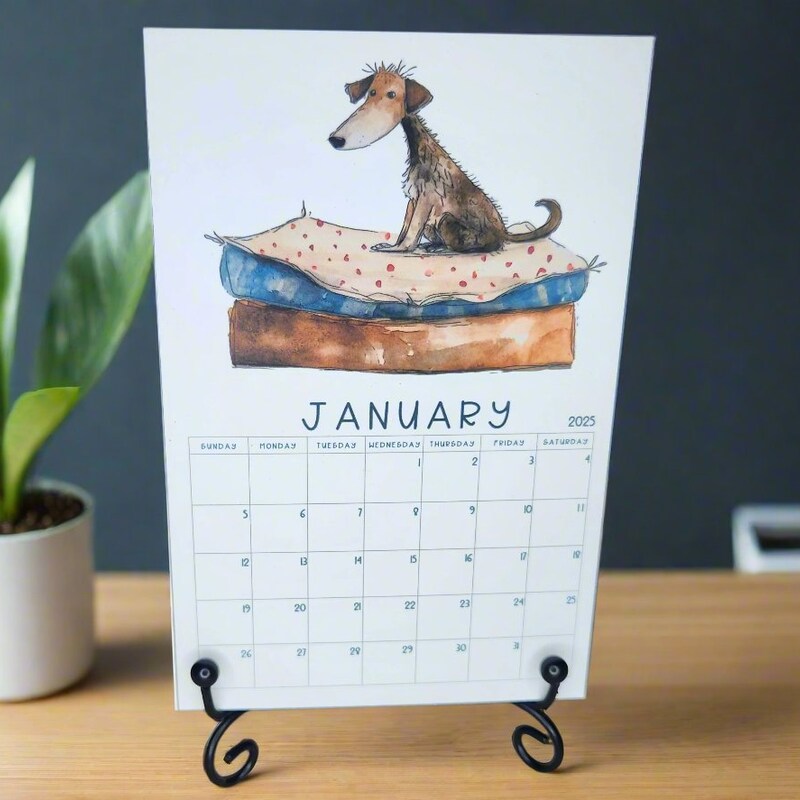 Molly and Rex Calendar - Etsy