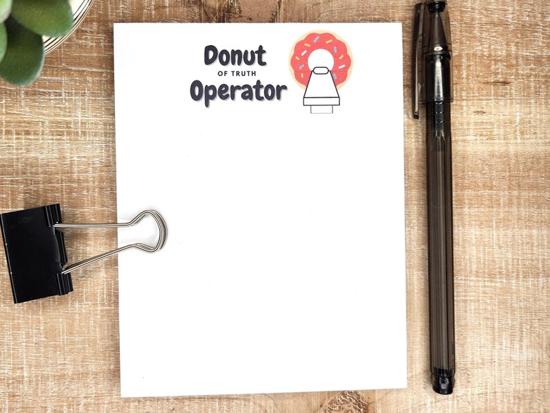Donut of Truth: Notepad CT Tech MRI Tech Rad Tech Week Radiology Gift ...
