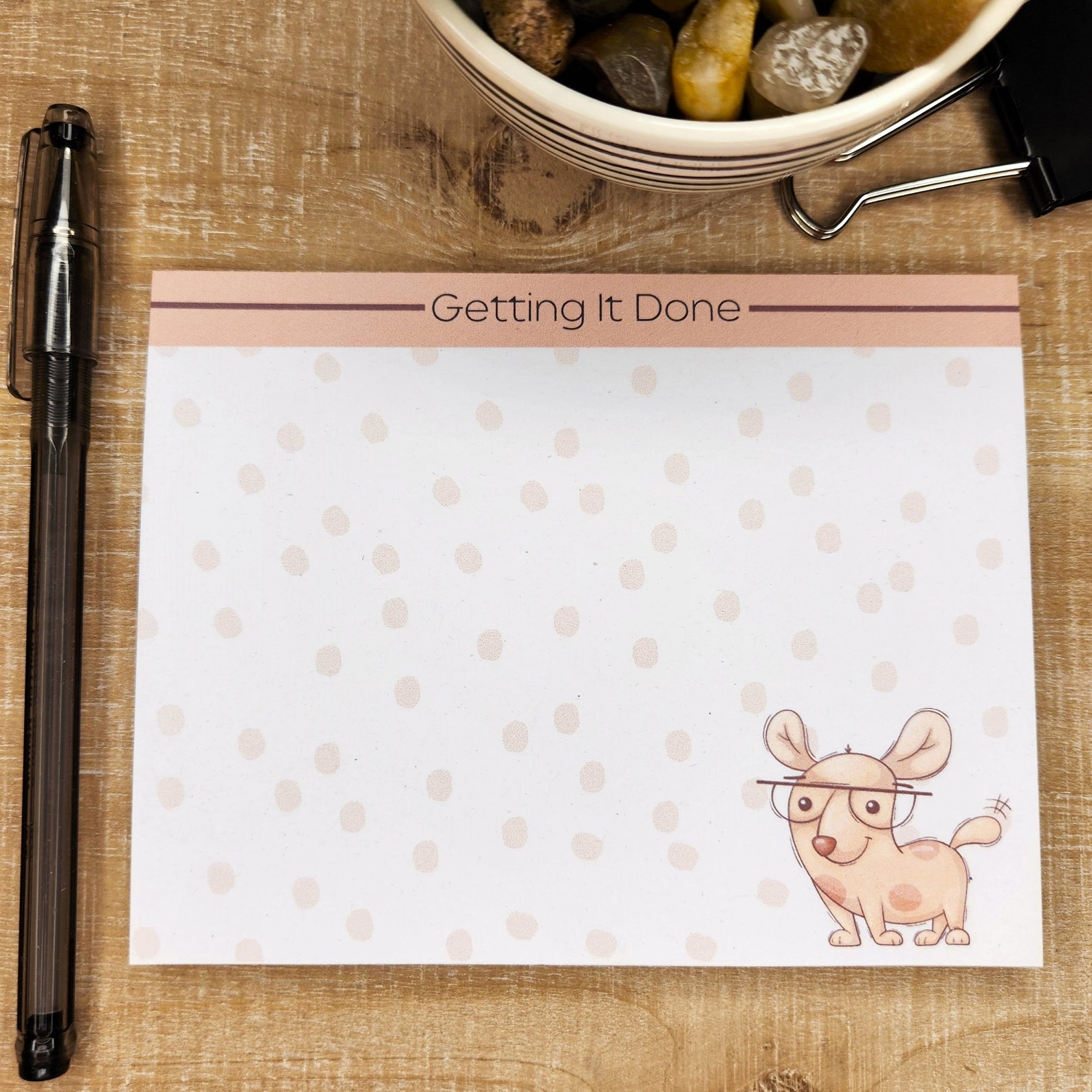 Cartoon Dogs Notepads| Cute Notepad| Dog Lover Gift| Gifts for Her ...