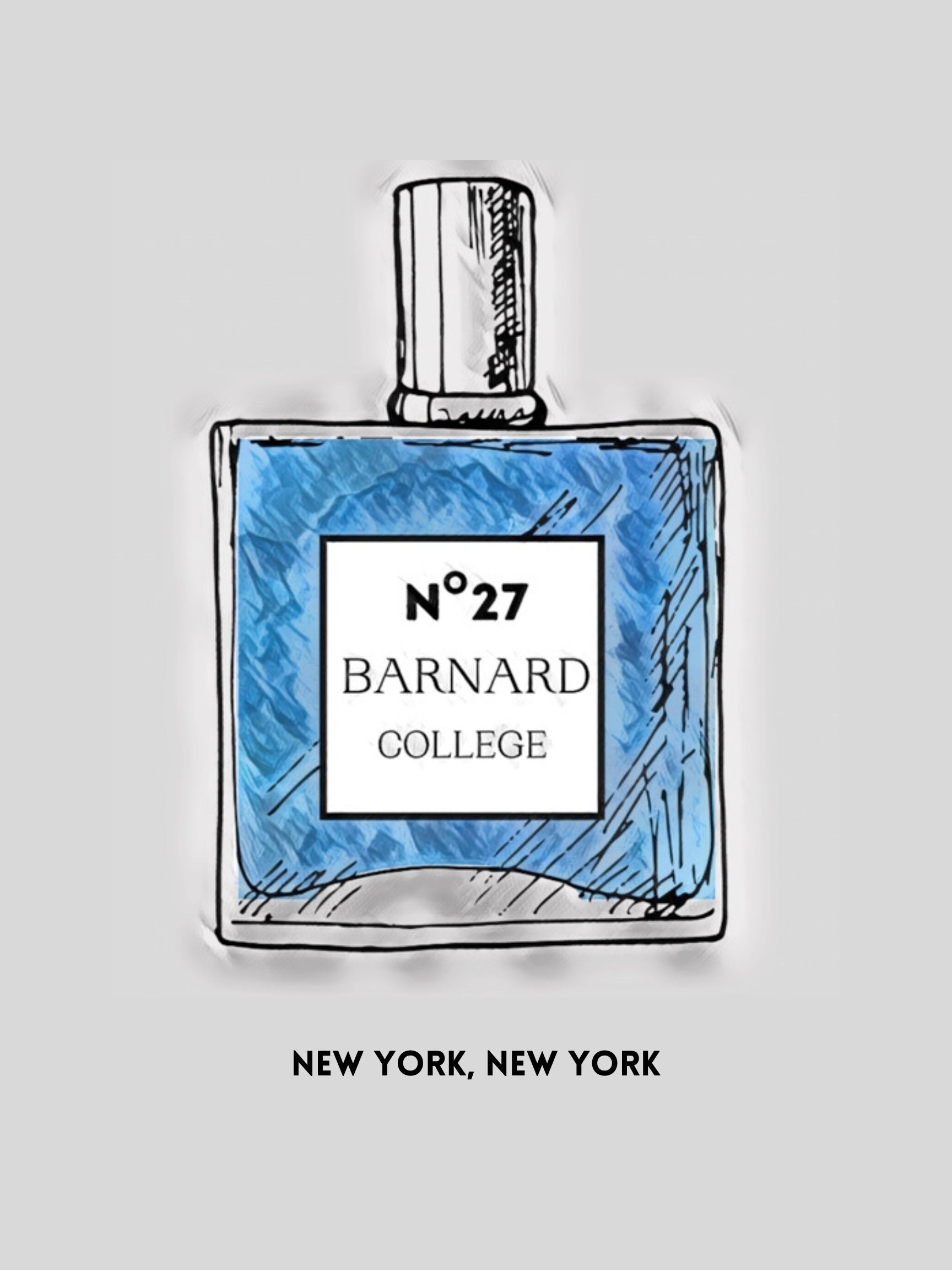 Preppy/trendy Designer Perfume College Dorm/apartment Room Decor Wall ...