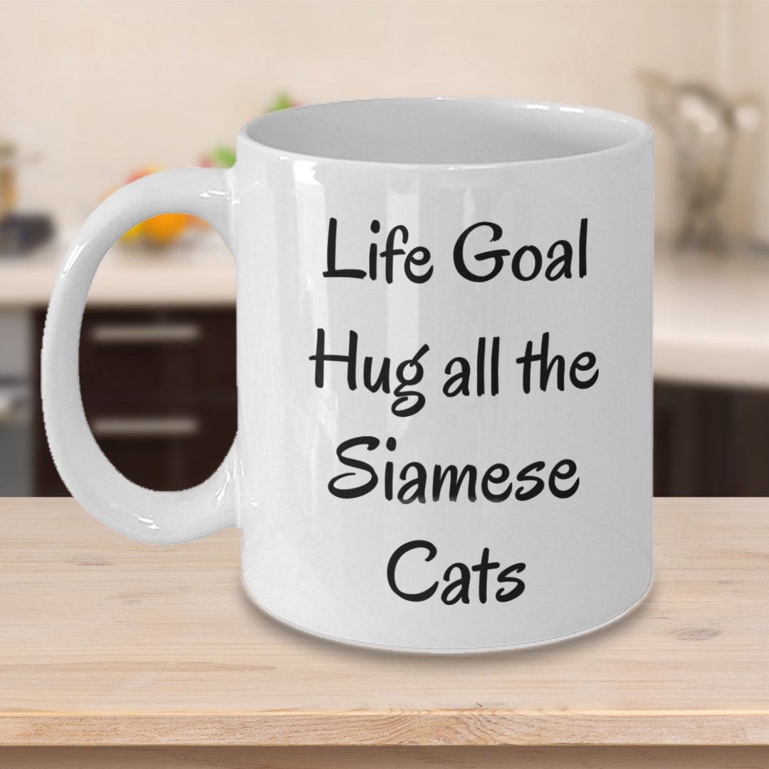 Siamese Cat Mug, Gift for Siamese Owner, Siamese Lover, Gift for Cat ...