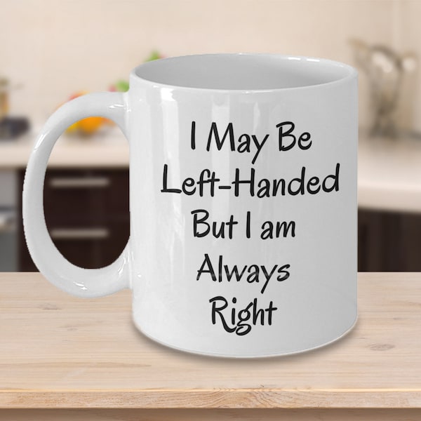 Left Handed Mug - Etsy