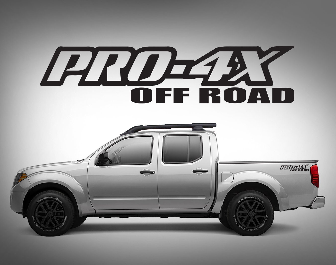 Nissan Titan Frontier Pro 4 X Truck off Road Decals Set of 2. Various ...