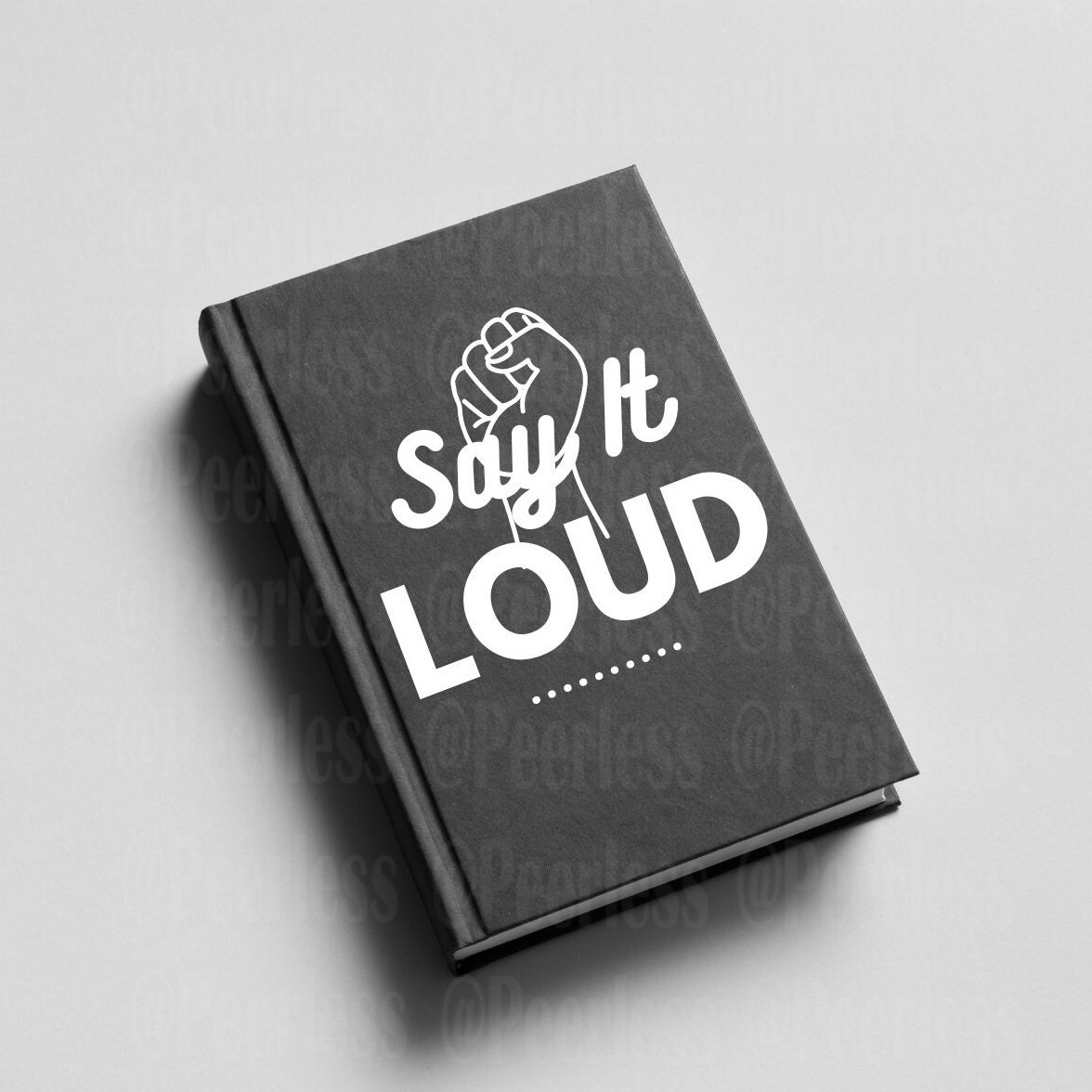 Say It Loud SVG/PNG. Digital Design. Black Power. Black History Month ...