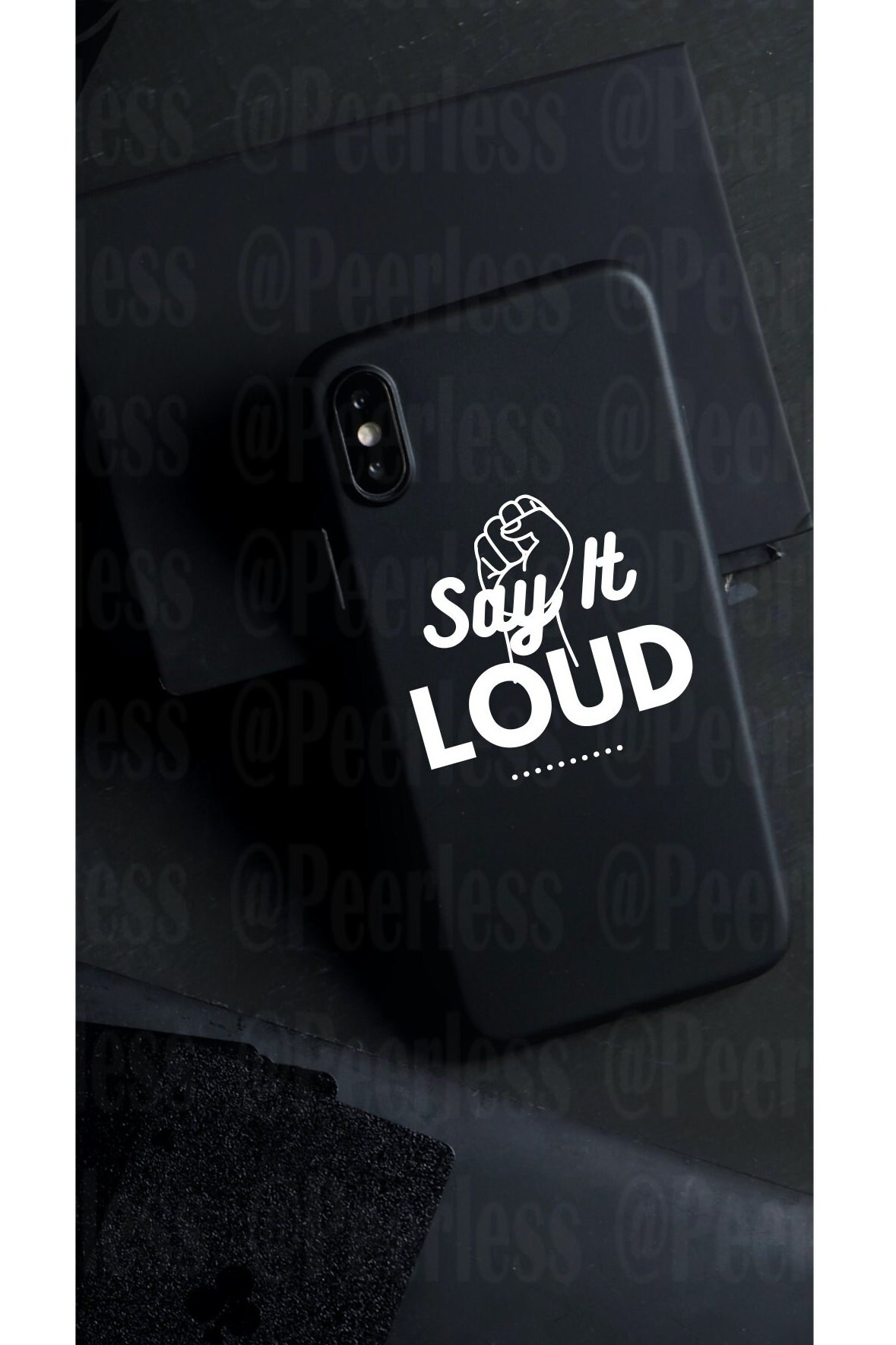 Say It Loud SVG/PNG. Digital Design. Black Power. Black History Month ...
