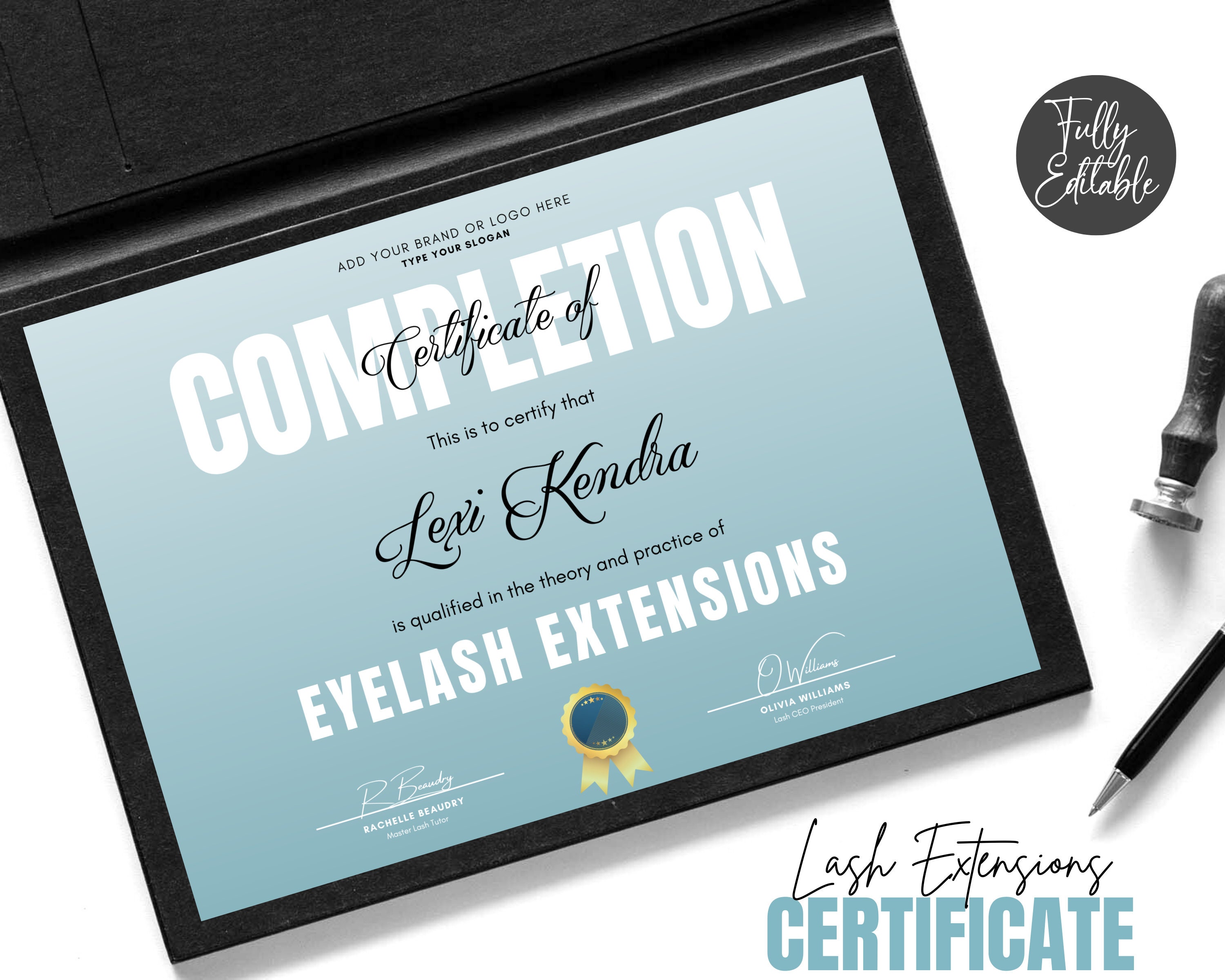 Lash Extensions Certificate Eyelash Extensions DIY - Etsy