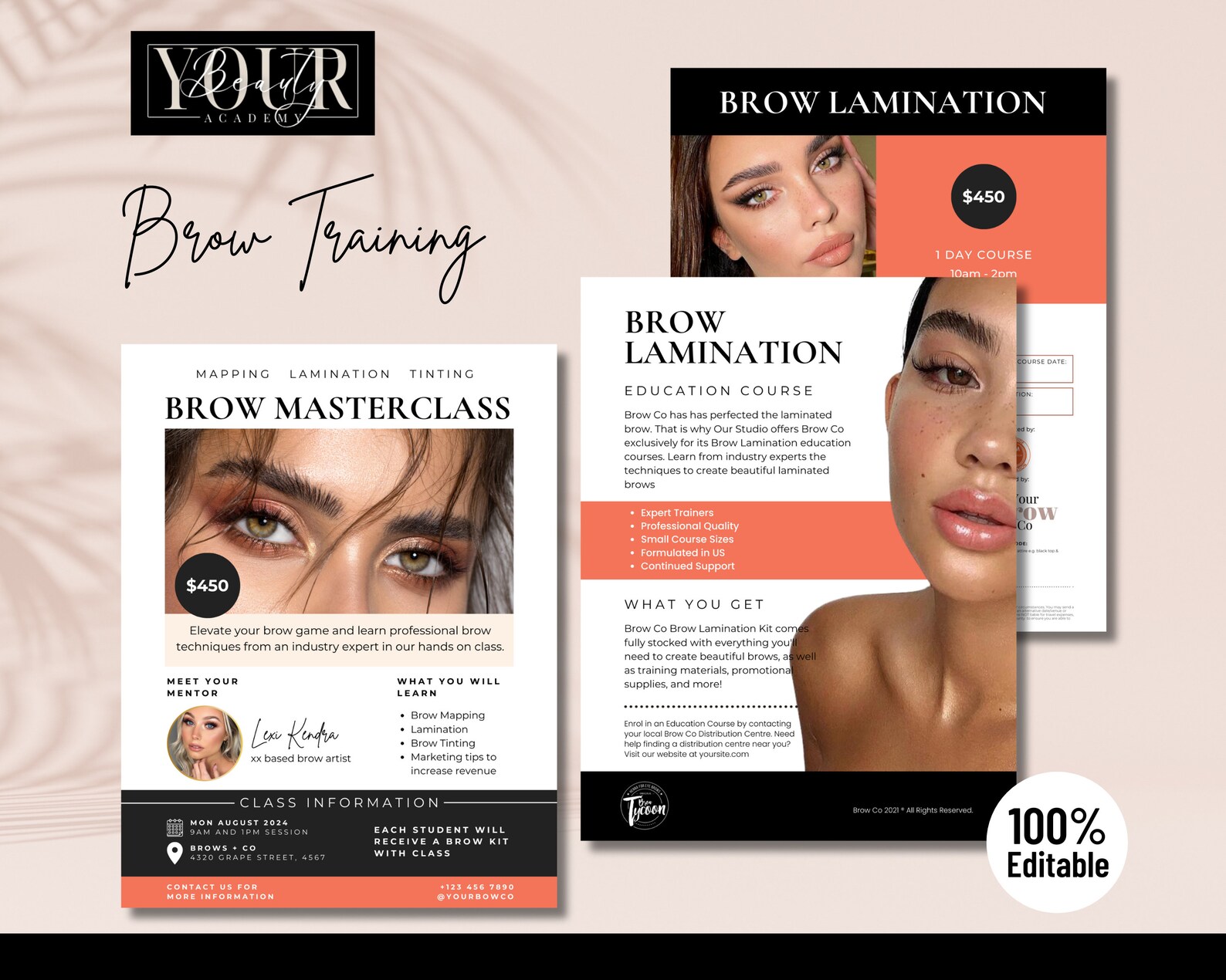 Brow Lamination Training Course Ads, Eyebrow Training Class, Eyebrow ...