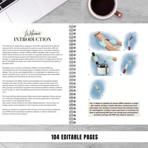PRP Training Manual, Editable Training Guide, Platelet Rich Plasma ...