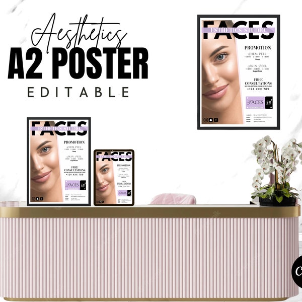 Peel Esthetician Poster - Etsy