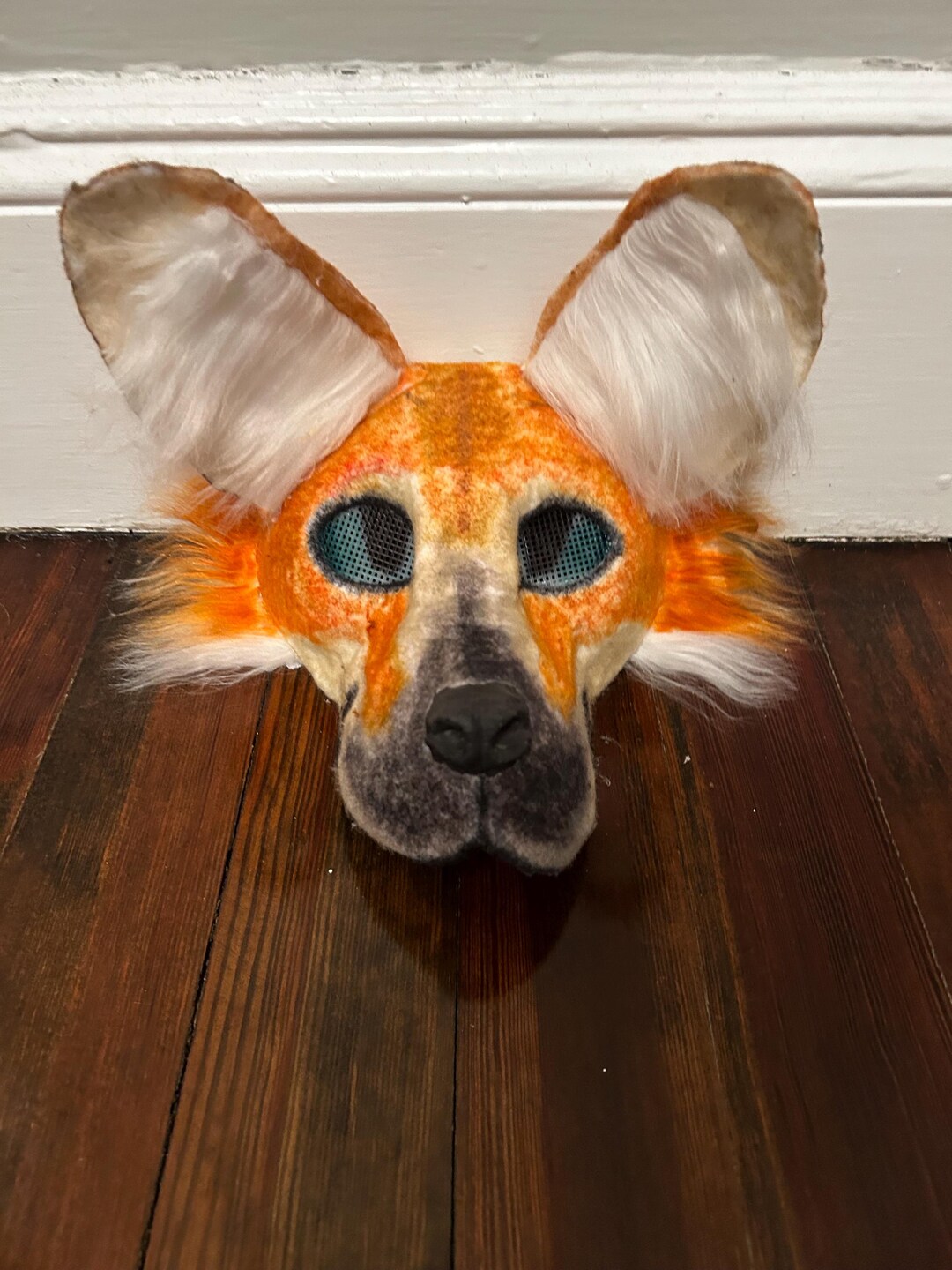 Maned Wolf Mask - Etsy