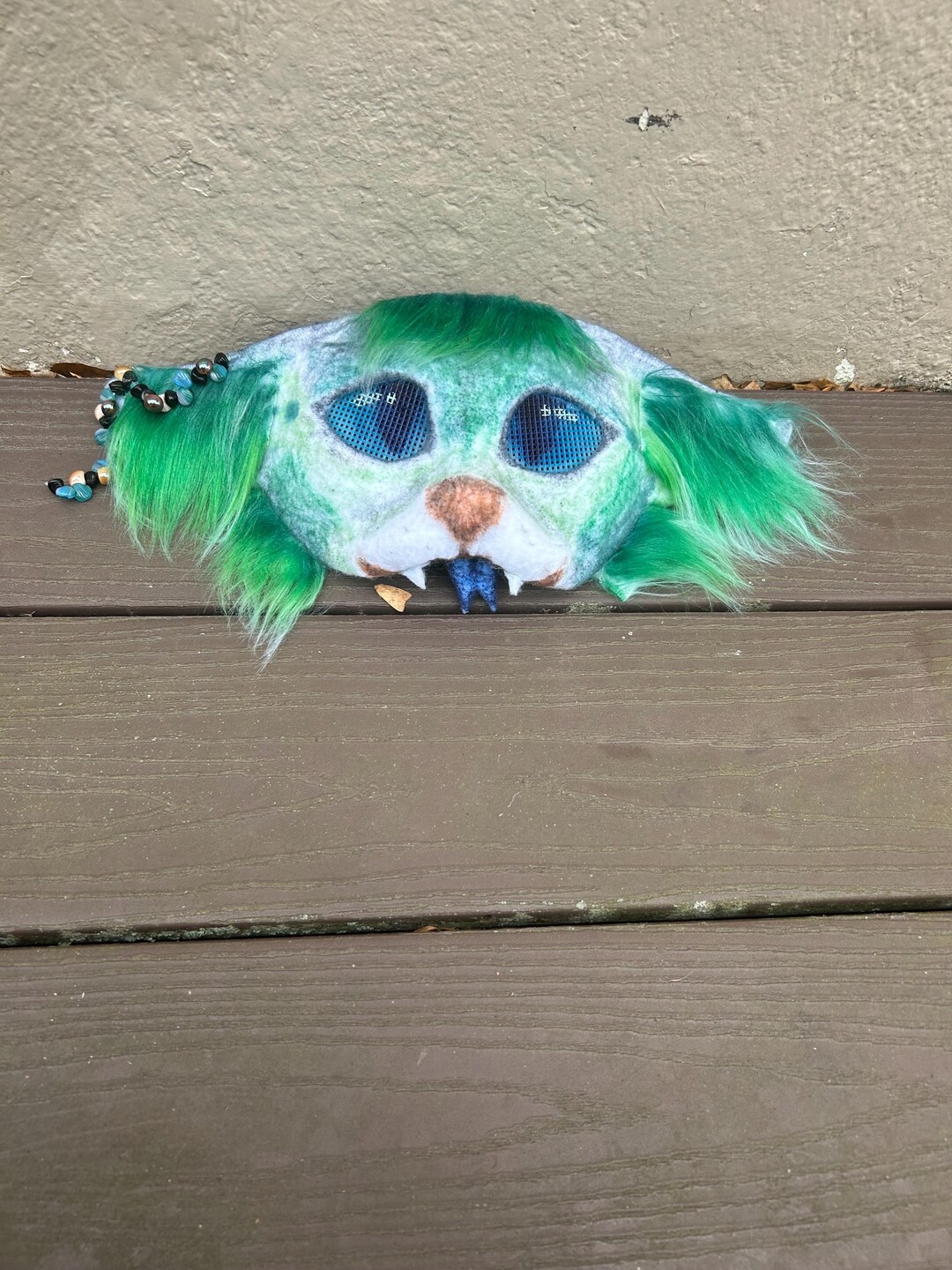 Green Cat Mask - Etsy