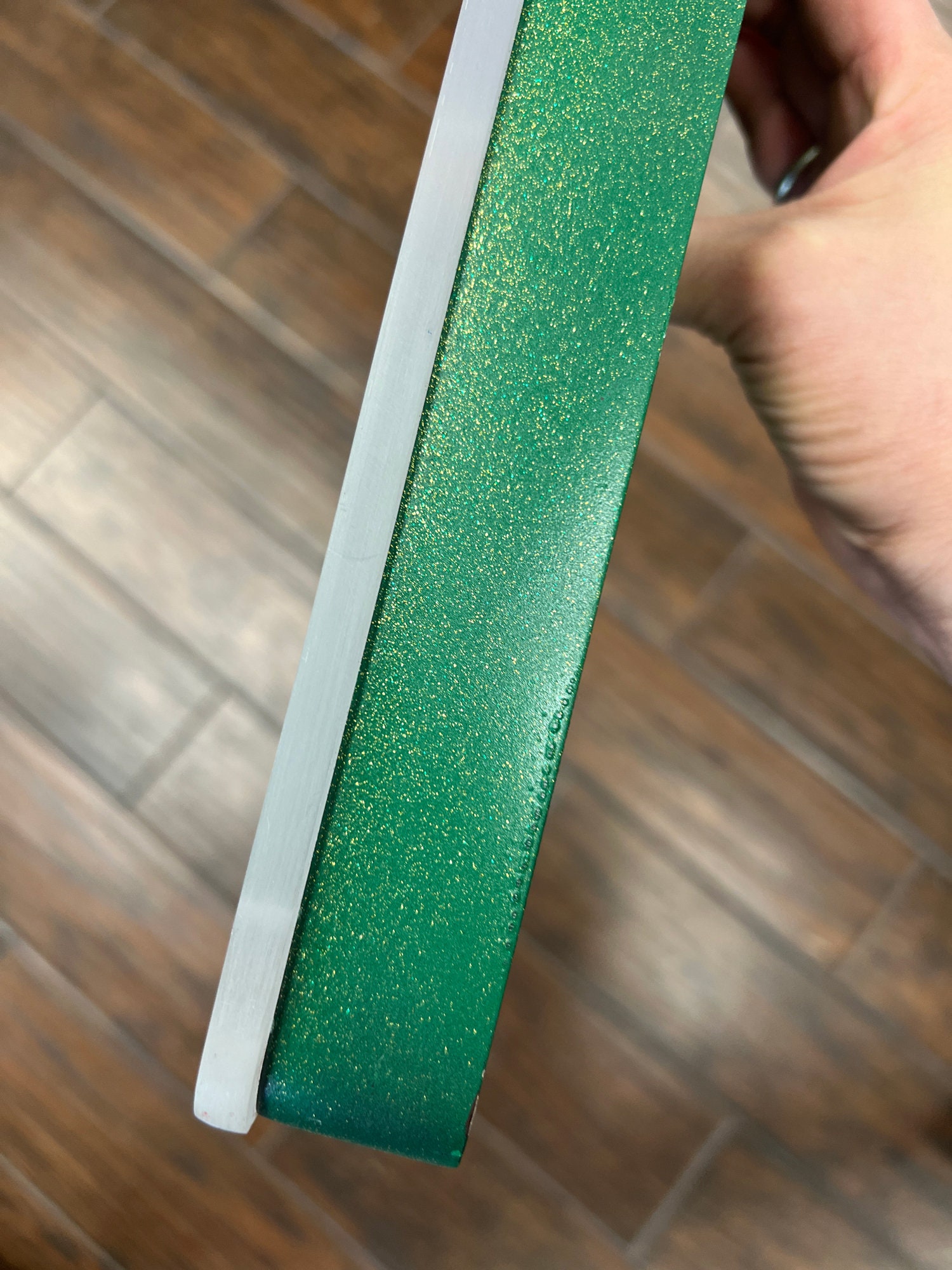 Metal Letter h W/acrylic Backer - Etsy