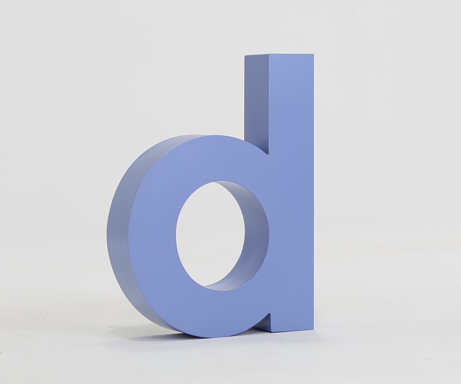 Light Blue Letter D | Reverse Channel Letter | Reclaimed Old Sign - Etsy