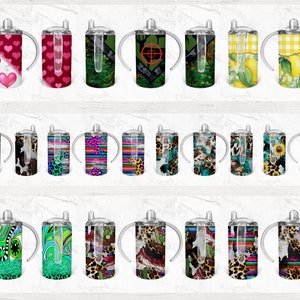 12oz Sippy Sublimation Design Bundle, 12oz Sippy Bundle, 12oz Sippy ...