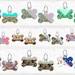Bone Dog Tag Bundle, Dog Tags Sublimation, Pet Tag Png Bundle, Bone Dog ...
