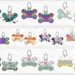 Bone Dog Tag Bundle, Dog Tags Sublimation, Pet Tag Png Bundle, Bone Dog ...