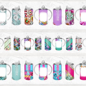 12oz Sippy Sublimation Design Bundle, 12oz Sippy Bundle, 12oz Sippy ...