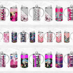 12oz Sippy Sublimation Design Bundle, 12oz Sippy Bundle, 12oz Sippy ...