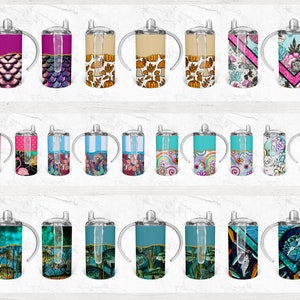 12oz Sippy Sublimation Design Bundle, 12oz Sippy Bundle, 12oz Sippy ...