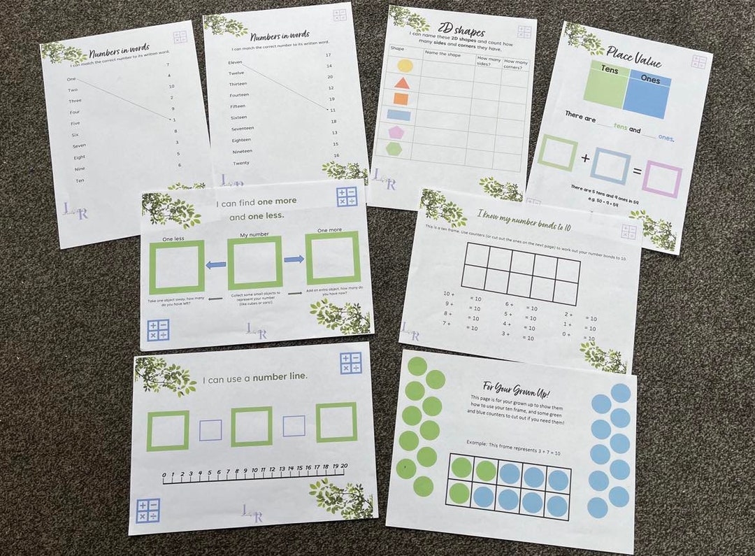 Maths Frames // Home Learning, Maths Learning, Year 1, Maths Workbook ...