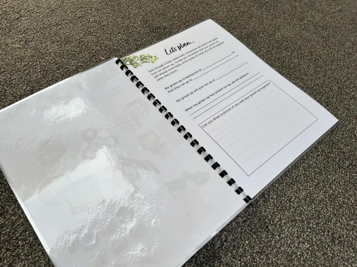 Separation Anxiety Workbook // Kids Anxiety, Kids Separation Anxiety ...