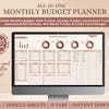 Habit Tracker EXCEL Spreadsheet Template, 2025 Habit Tracker, Habit ...