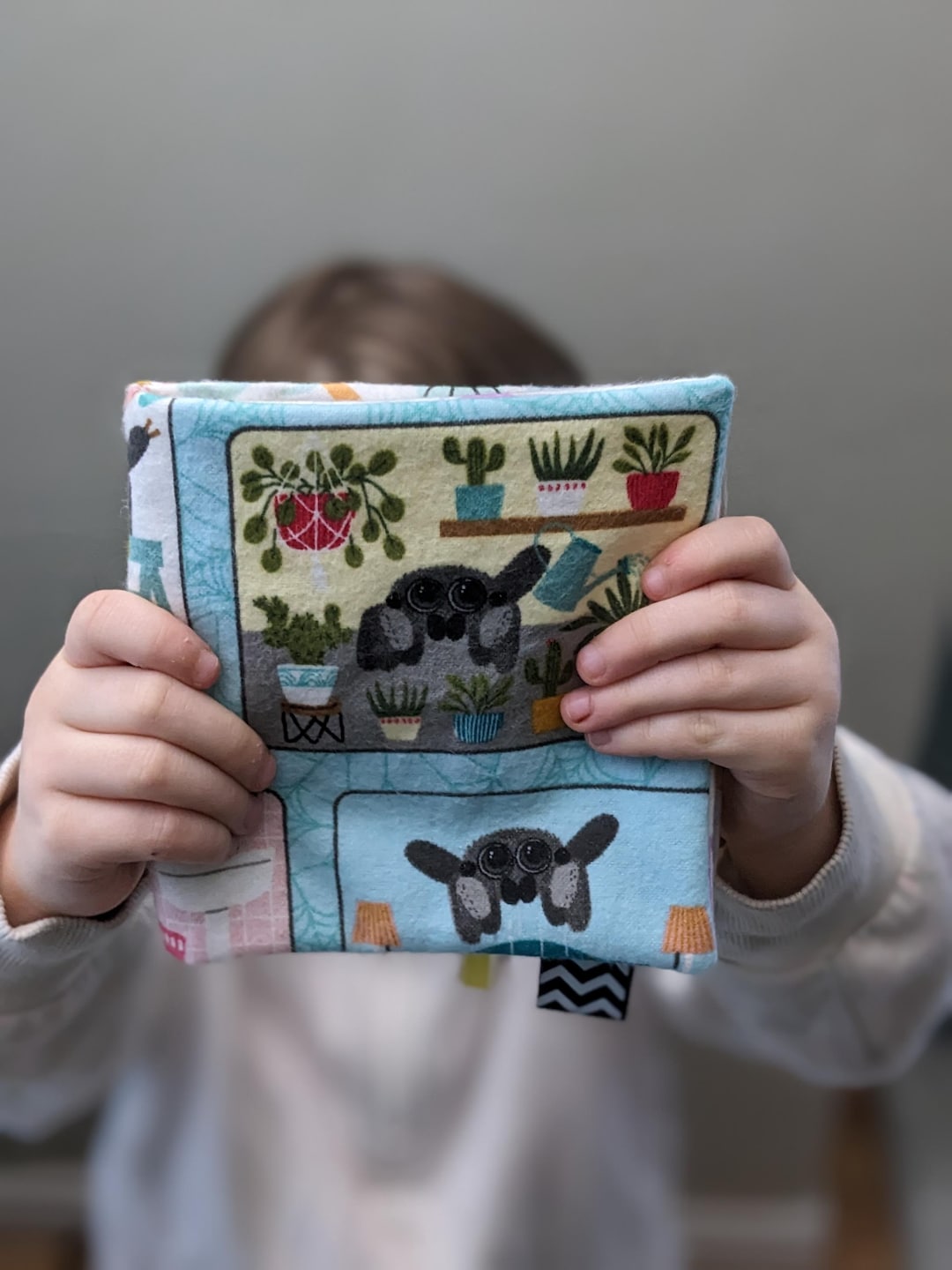 Sensory Crinkle Book, Textured Baby Toy With Tags - Etsy