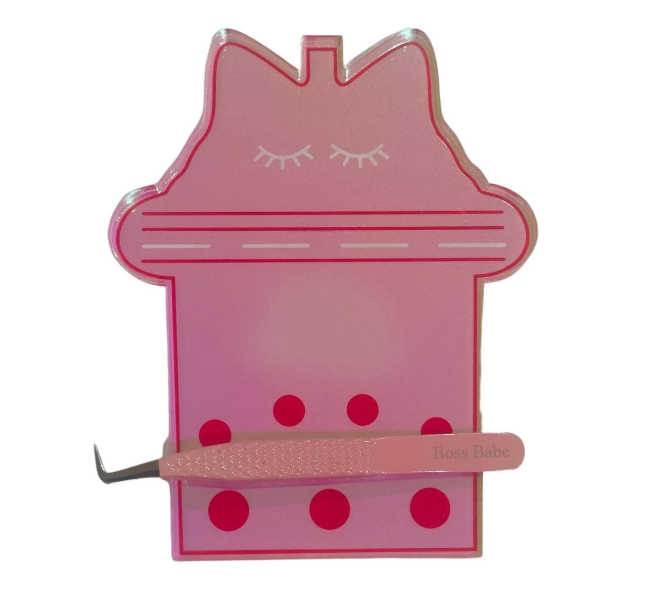 Boba Shaped Lash Tile for Fun Lash Palette for Lash Extensions Tile ...