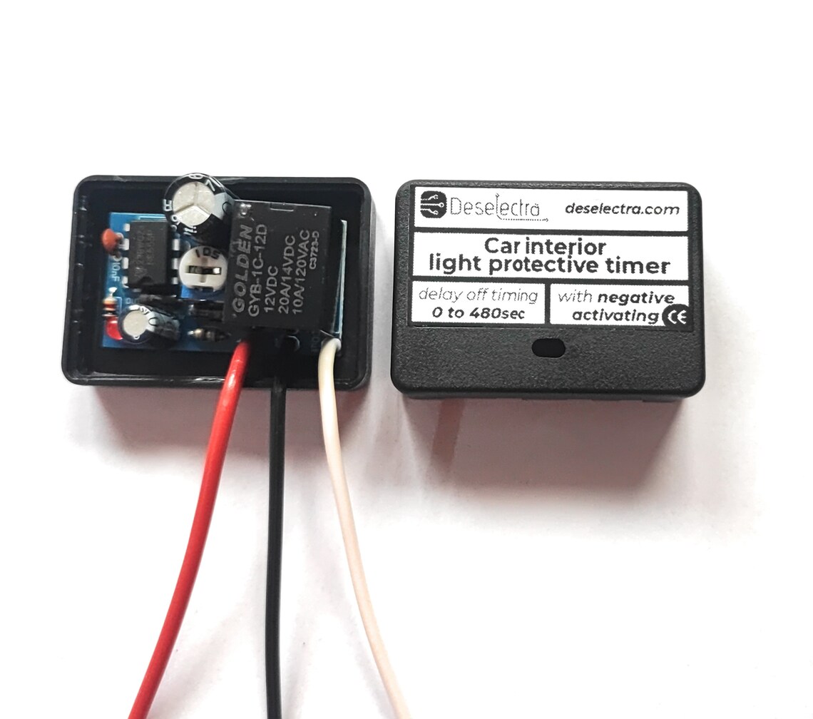 Negative Car Dome Interior Light Timer Prevent Battery Drain Delay off ...