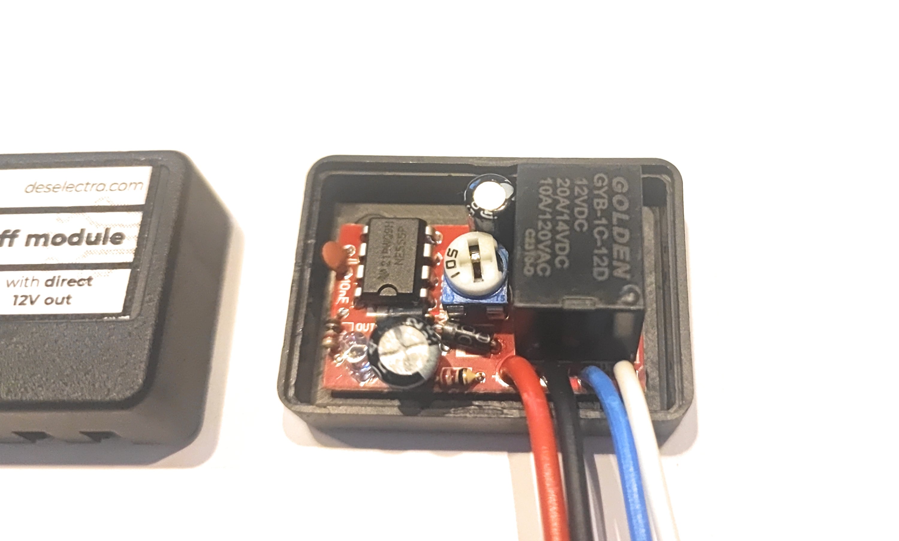 Easy to Use Car Timer Switch Relay 1-150 Sec Delay off 12v 20a Direct ...