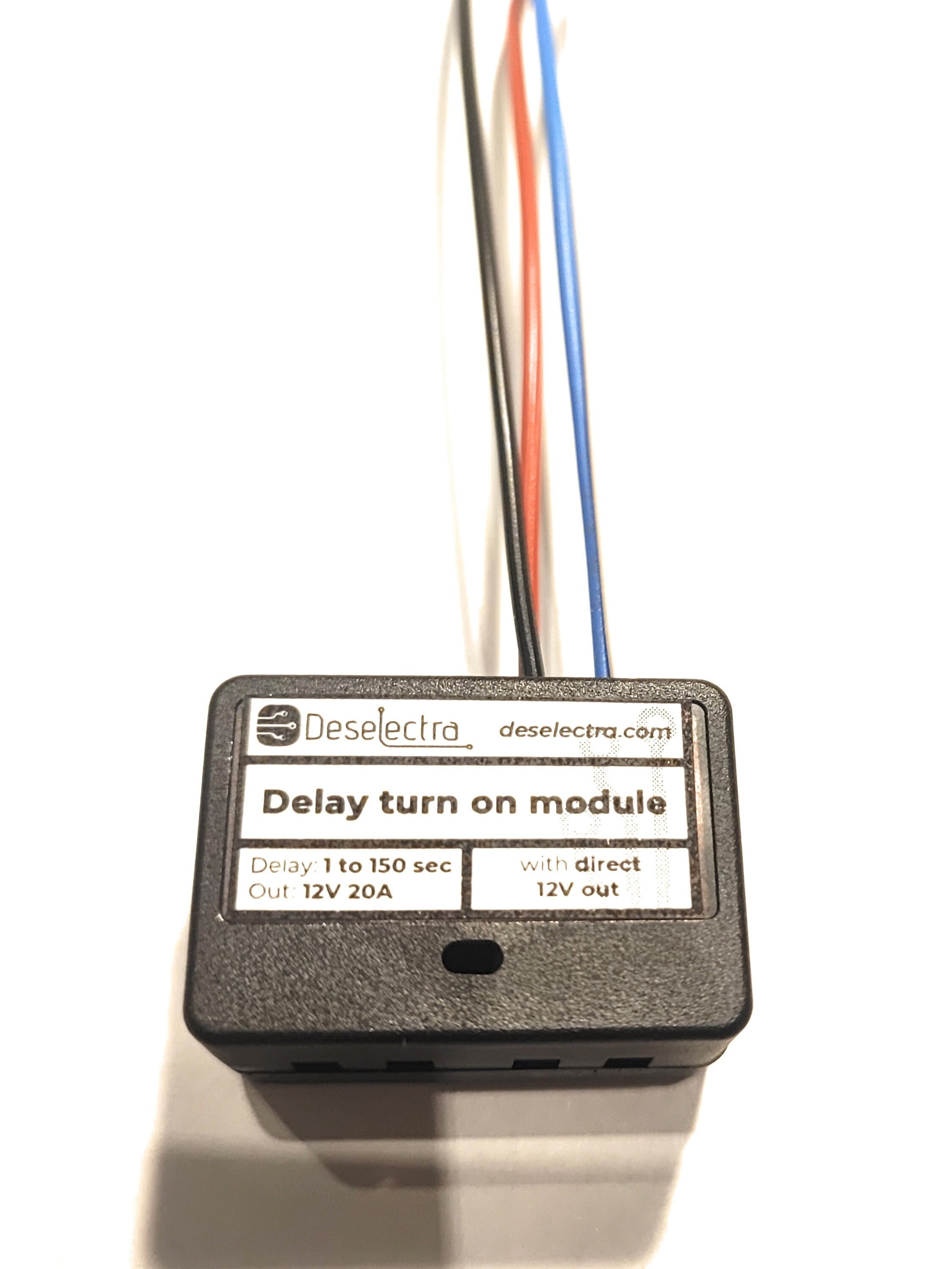 Easy To Use Car Timer Switch Relay 1 150 Sec Delay On 12v 20a Direct 12v Out Etsy