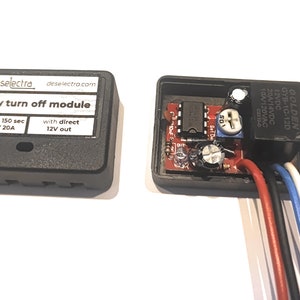 Easy to Use Car Timer Switch Relay 1-150 Sec Delay off 12v 20a Direct ...