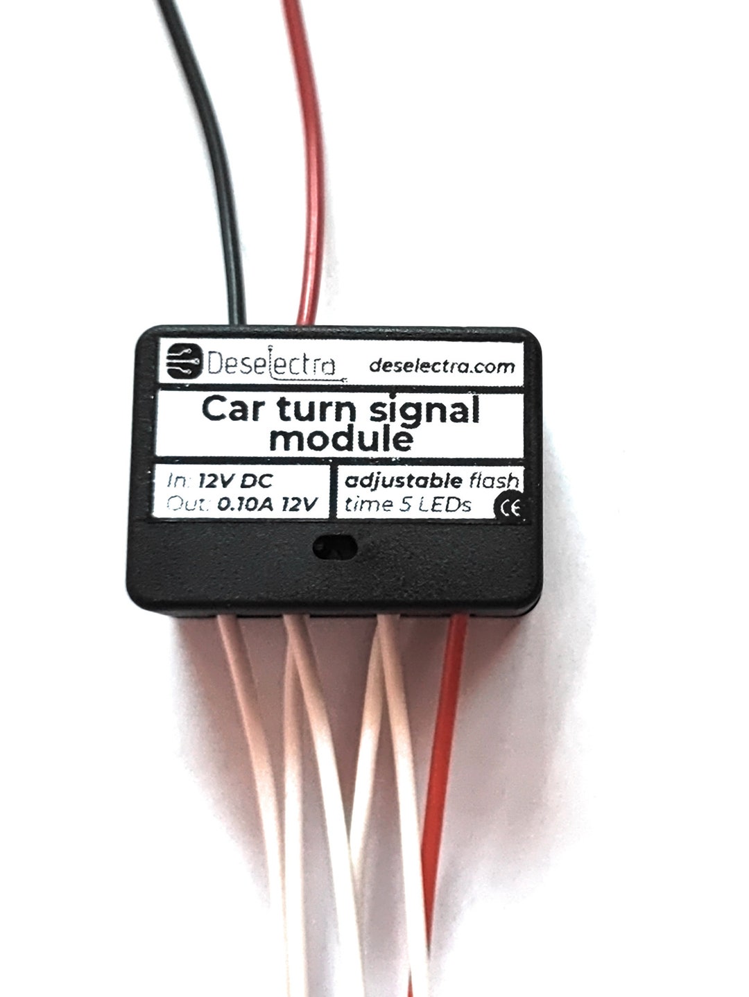 Adjustable LED 5-step Sequential Retrofit Flash Module Car Turn Signal ...