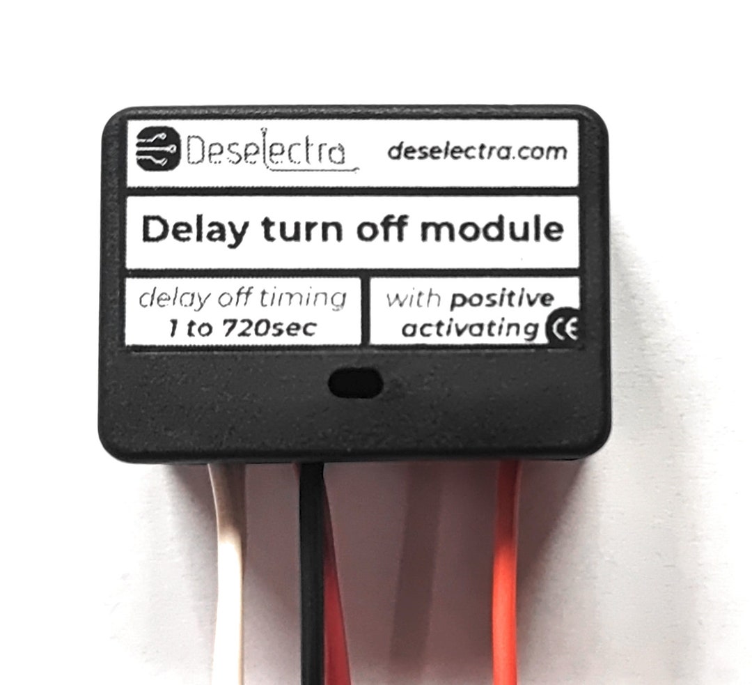 Mini Car Drl Led Front Lights Delay Turn off Timer Switch 1 to 720 S ...