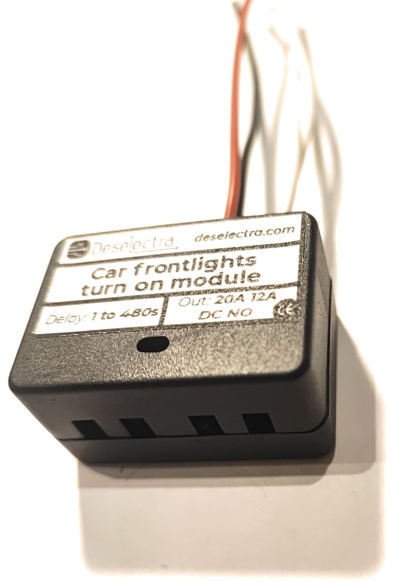 Drl Timer Switch Time Relay 1 to 480 Sec Kit 12v / 20a Delay on Car ...