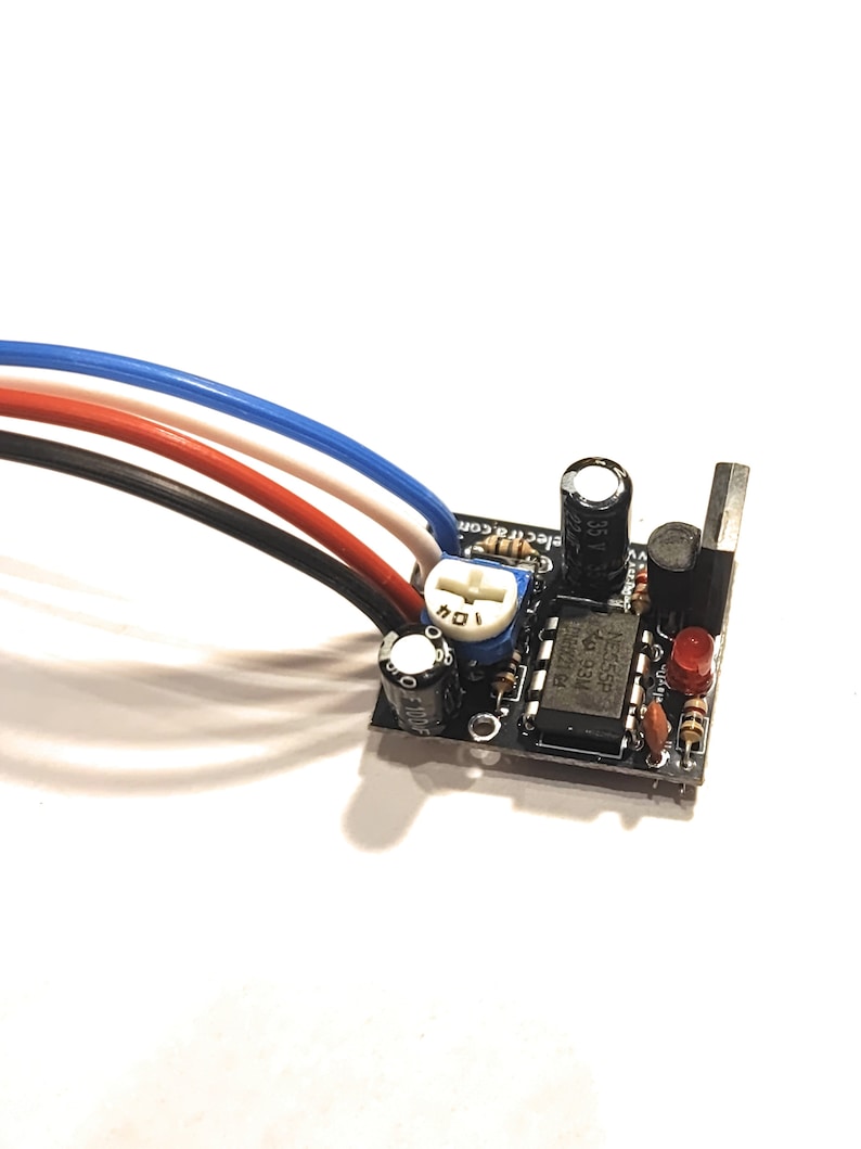 Mini SRS Air Car Bag Timer Switch Relay - 1 to 25 Sec Delay Off, 12V 1A ...