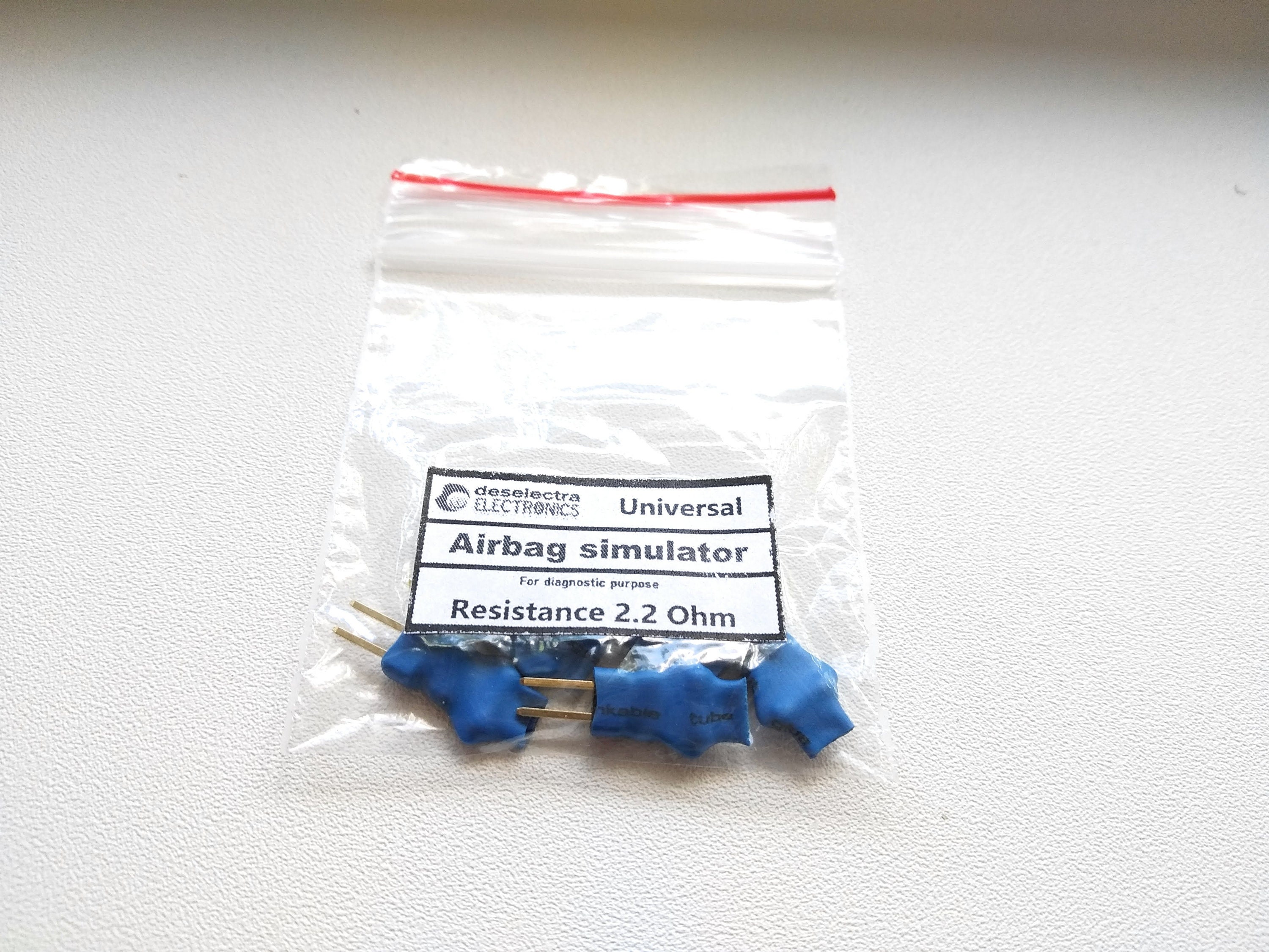 5 X SRS Belt Simulator Resistor 2.2R Bypass Kit - EMULATOR TOOL - Etsy