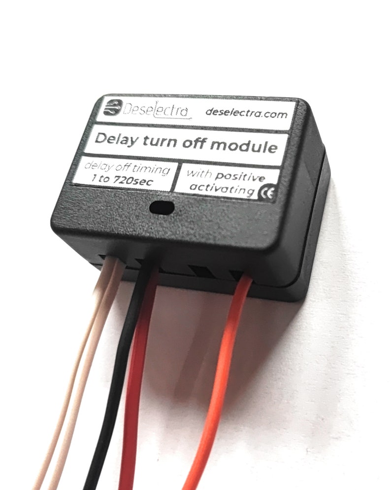 Mini Car Drl Led Front Lights Delay Turn off Timer Switch 1 to 720 S ...