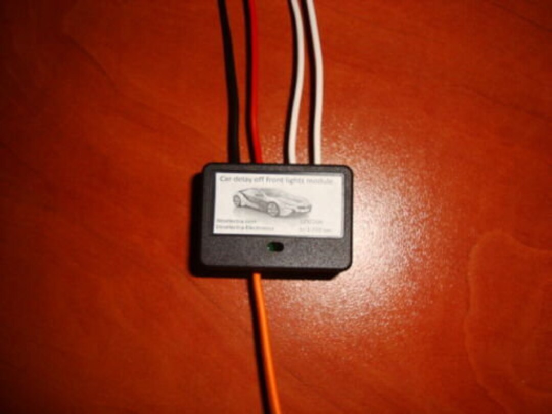 Mini Car Drl Led Front Lights Delay Turn off Timer Switch 1 to 720 S ...