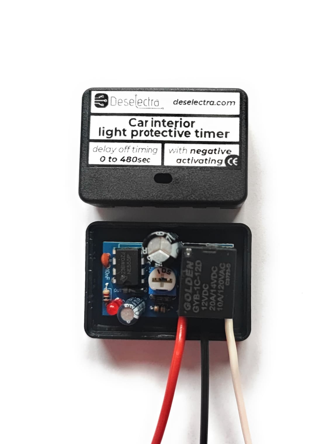 Negative Car Dome Interior Light Timer Prevent Battery Drain Delay off 0-480 Sec Module - Etsy