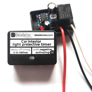 Negative Car Dome Interior Light Timer Prevent Battery Drain Delay off ...