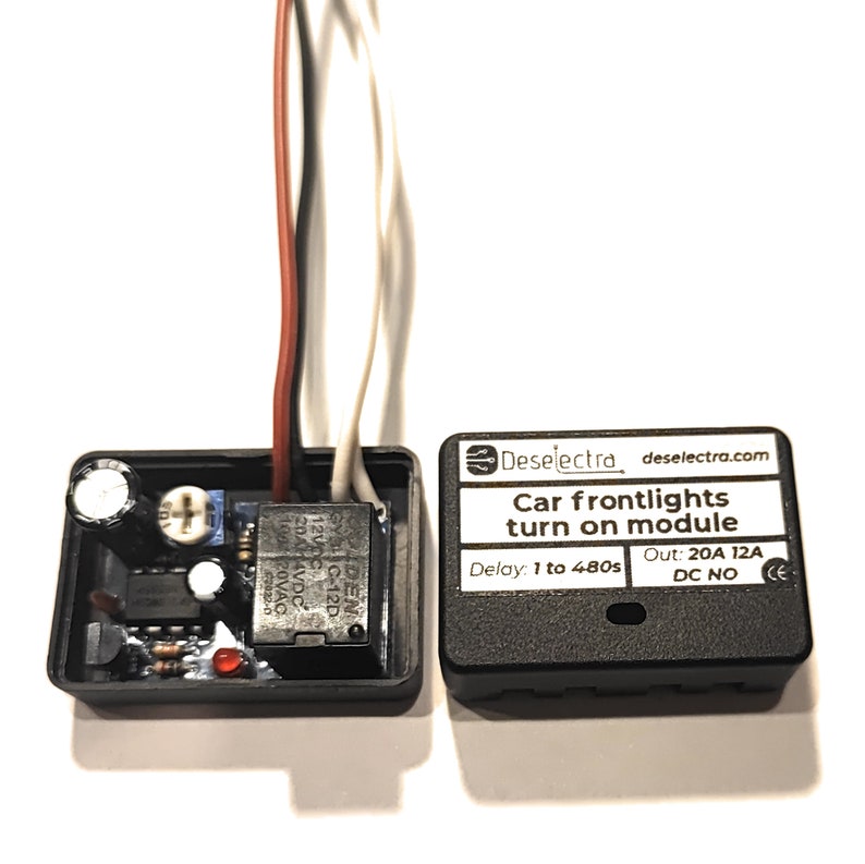 Drl Timer Switch Time Relay 1 to 480 Sec Kit 12v / 20a Delay on Car ...