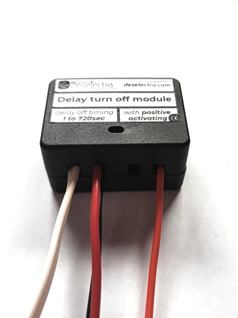 Mini Car Drl Led Front Lights Delay Turn off Timer Switch 1 to 720 S ...